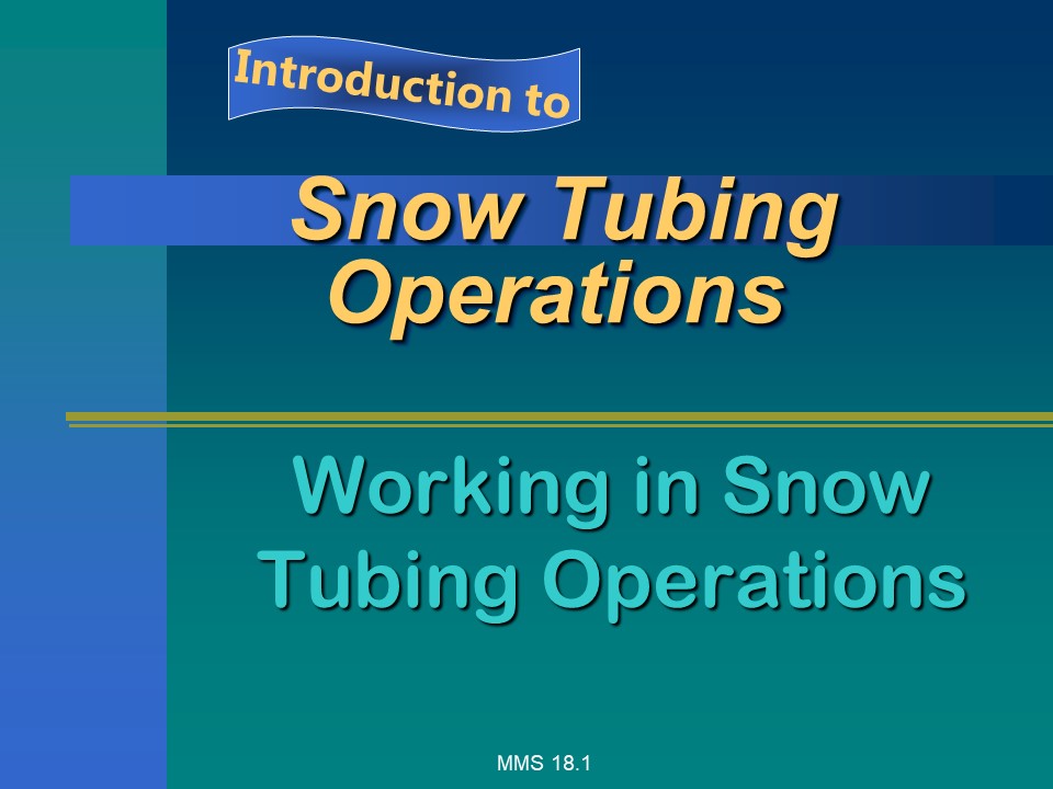 Item Detail - Introduction to Snowtubing PowerPoint